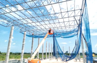 เช่าและรับติดตั้ง ตาข่ายนิรภัย - TEMCO., LTD. | safety rentel equipment