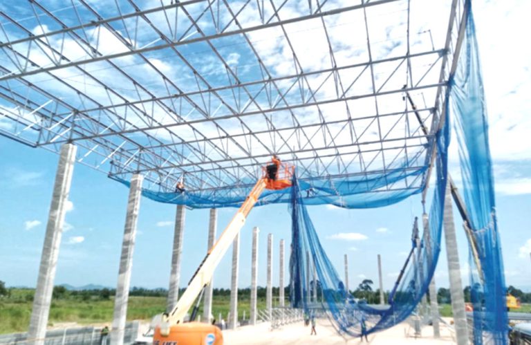 เช่าและรับติดตั้ง ตาข่ายนิรภัย - TEMCO., LTD. | safety rentel equipment